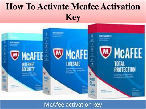 PPT How To Activate McAfee Activation Key PowerPoint Presentation Free Download ID