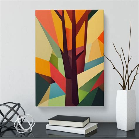 Marlow Home Co Tree Abstract Block Vol1 Wrapped Canvas Graphic Art