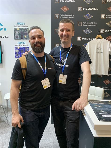 Robert Feranec On Linkedin 22 Having A Great Time At Embedded World Day 1