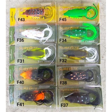 Surecatch Surebite Weedless Plug Series Tiny Frog Froggy Lure Lazada
