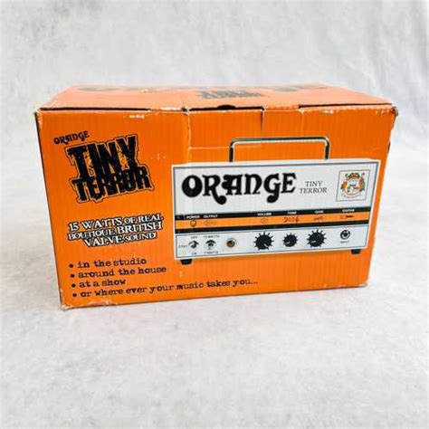 Orange Tiny Terror Tt15 Guitar Head Amplifier White Gbase
