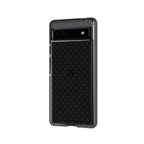 Tech 21 Evo Check Smokey Black Google Pixel 6a Mobile Phone Case Google Pixel Phone Cases Case