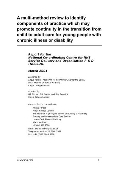 A Multi Method Review To Identify Components Of Practice Netscc
