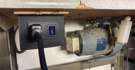 Iec 320 C14 Power Inlet Electrical Box By Avolkov Download Free Stl Model