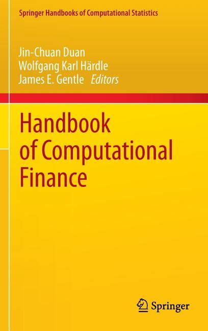 Springer Handbooks Of Computational Statistics Handbook Of