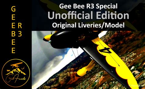 Gee Bee R3 Special Unofficial Edition Pour Microsoft Flight Simulator