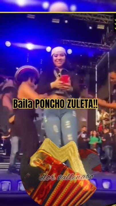 Poncho Zuleta Bailando Con Sus Frunitas Youtube