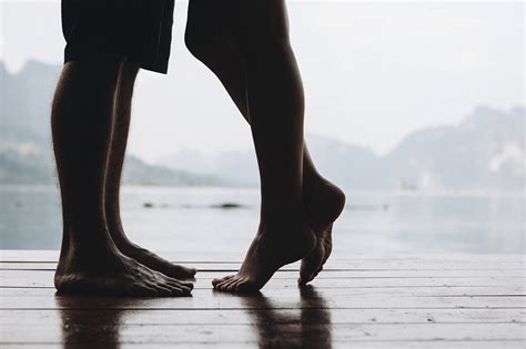 Couples Feet While Trek Premium Photo Rawpixel
