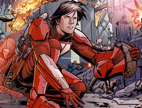 Zayne Carrick Wearing Mandalorian Neo Crusader Armor During The Siege