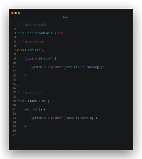 Java Finalkeyword Immutable Javadeveloper Cleancode Arjun N Ummavagol