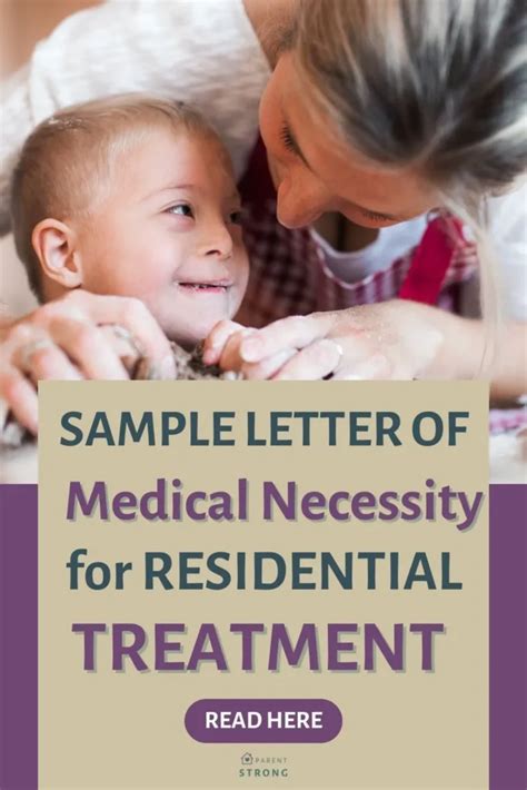 Sample Letter Of Medical Necessity For Residential Treatment