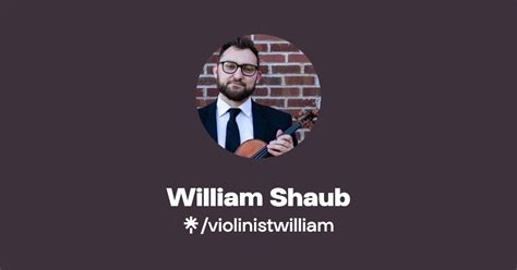 William Shaub Instagram Linktree