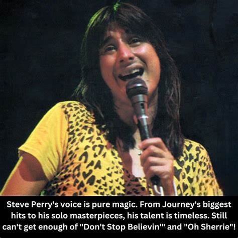 Space Steve Perry Often Dubbed The Voice Is An American Singer