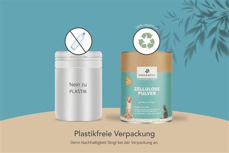 Pawsandpatch Cellulose Poeder Voor Honden And Katten 150 G Farmaline