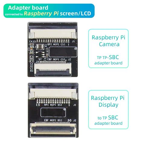 Mipi Dsi Port Conveter Single Board Computer Mipi Csi Interface Adapter Board For Raspberry Pi
