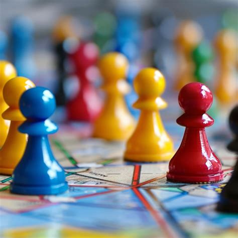 Premium Photo A Game Of Chess With The Red And Blue Chess Pieces On The Top