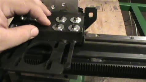 Homemade CNC Part Linear Rails Z Axis And Router YouTube