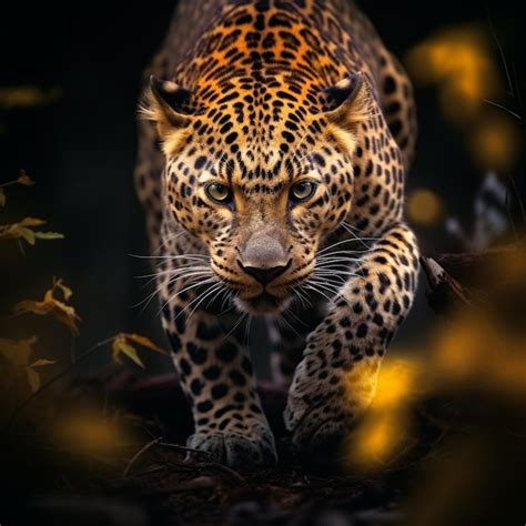 Premium Ai Image Predator Leopard