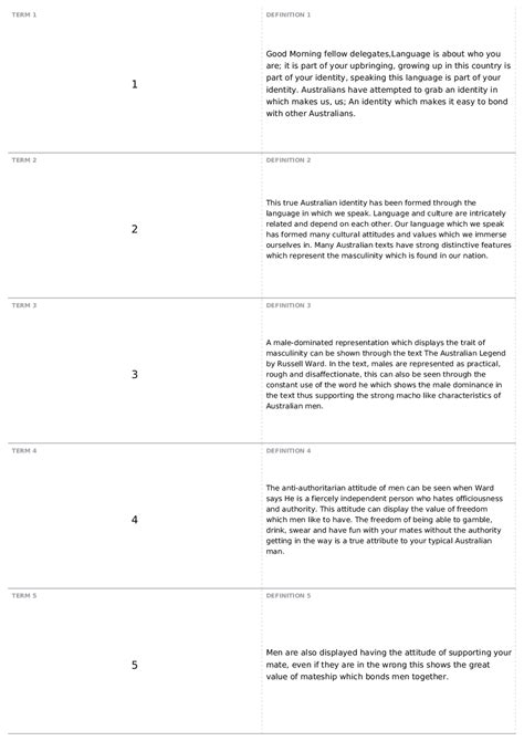 My Speech Ling English Words Docsity