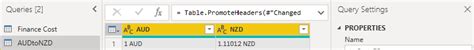solved adding new column and converting from au to nz dol
