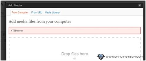 Wordpress Error When Uploading Image