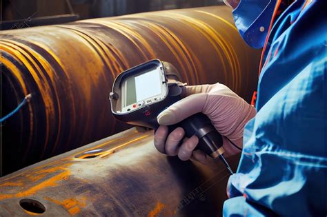 Premium AI Image Ultrasonic Examination To Pipe Welds Ultrasonic Testing