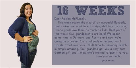 Bumpdate 16 Weeks • Jessica Lynn Writes