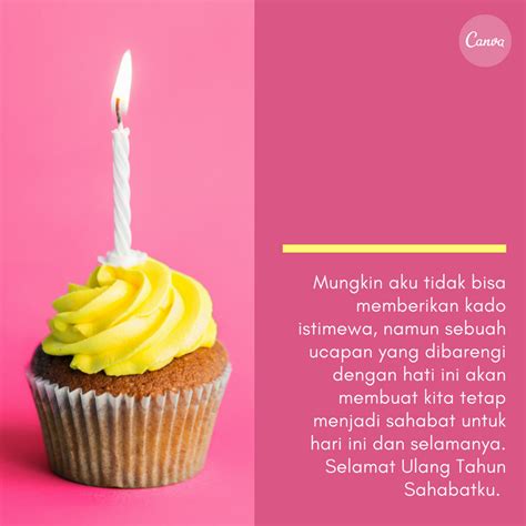 Ucapan Selamat Ulang Tahun Untuk Orang Yang Spesial