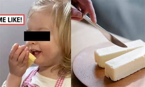 La Reacción De Una Niña Al Probar La Mantequilla Por Primera Vez
