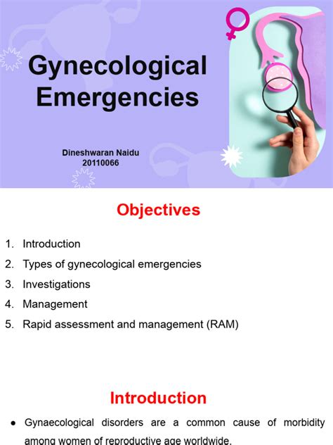 Gynecological Emergencies Pdf Human Reproduction Medical Specialties