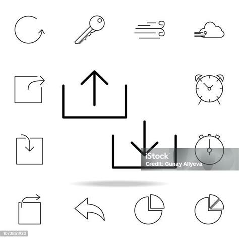 로드 및 언로드 표시 아이콘입니다 간단한 아이콘의 자세한 설정 합니다 프리미엄 그래픽 디자인입니다 웹사이트 웹 디자인 모바일 응용 프로그램 모음 아이콘 중 하나 교통수단에