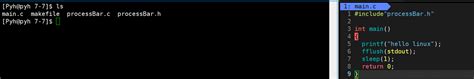 Linux进度条小程序 Csdn博客