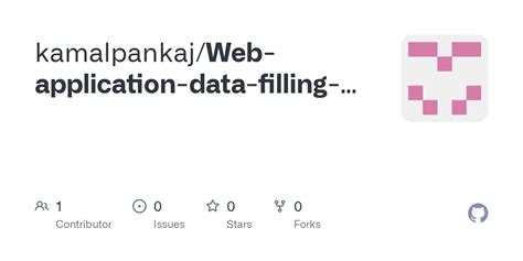 Github Kamalpankajweb Application Data Filling User Re Framework
