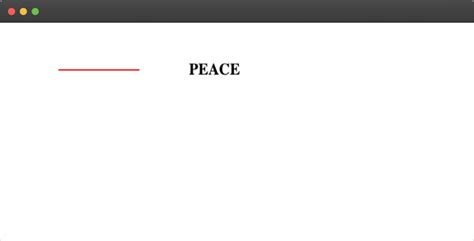 How To Add Horizontal Lines Before And After A Text In Html Dev Community