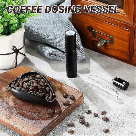 Coffee Bean Dosing Cup And Rdt Bottle And Spoon 3 Piece Set Coffee Bar