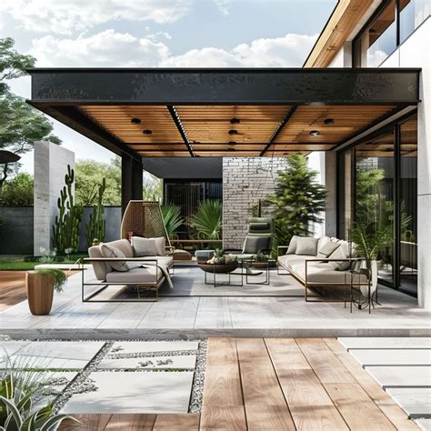 Stylish Outdoor Patio Inspiration Modern Covered Patio Modern Home