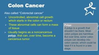 Colorectal Cancer Basics For Sensitisation Pptx