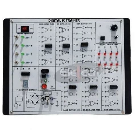 Digital Ic Trainer Kit For Laboratory Model Name Number Eli 854a At Rs 7500 In Ambala