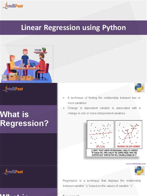 Python Linear Regression Pdf Linear Regression Errors And Residuals