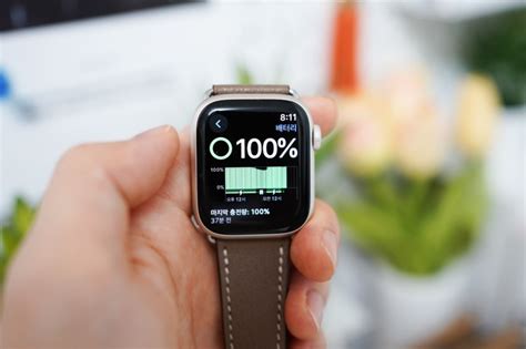 애플워치 8세대 배터리 성능 효율 절약 재설정과 배터리 교체 비용 보는 법 네이버 블로그