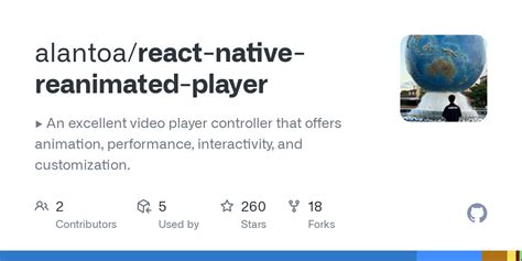 GitHub Alantoa React Native Reanimated Player An Excellent Video Player Controller That