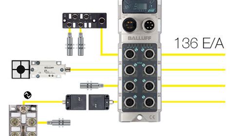 Balluf Ethernet IP IO Link Master Maxel Endüstri Elektrik Elektronik San ve Tic Ltd Şti