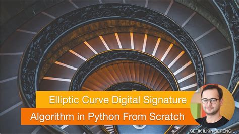 Elliptic Curve Digital Signature Algorithm Ecdsa In Python From