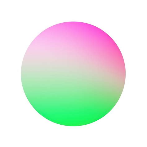 Gradient Circle Shape Sphere Green Premium Photo Illustration Rawpixel