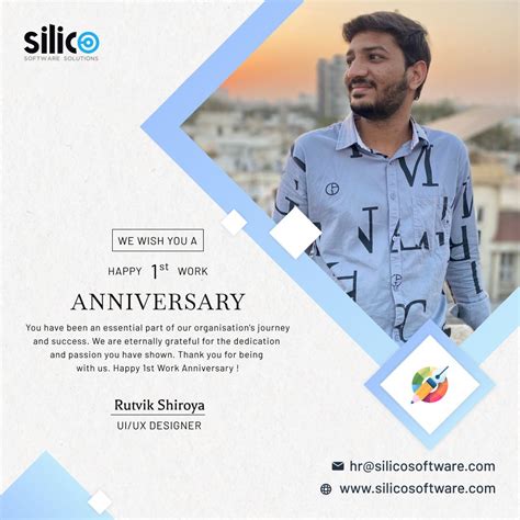 Ankit Zalavadiya On Linkedin Workanniversary Employeeappreciation Dedication Teamwork