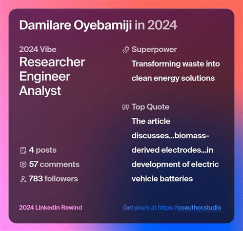 Linkedinrewind Coauthor 2024wrapped Damilare Oyebamiji