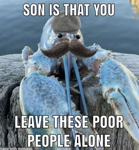 You Got Lobstered At Chuck Miranda Blog