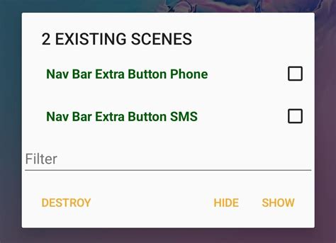 Project Share Tasker Scene Manager Find Out Which Scenes Are