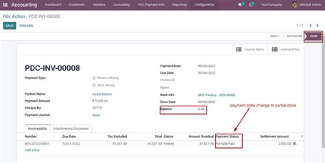 Post Dated Cheque Management Knk