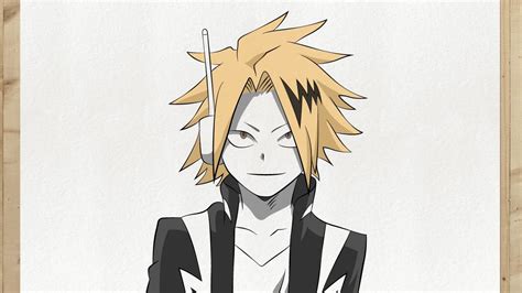 How To Draw Denki Kaminari Easy Youtube
